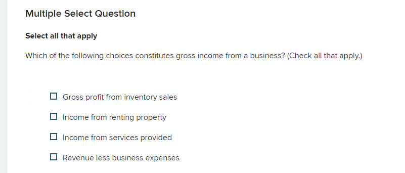 Solved Multiple Select QuestionSelect all that applyWhich of | Chegg.com