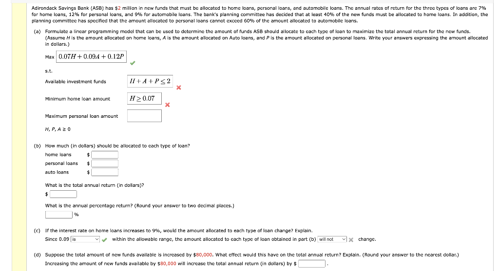 Please help answer all the missing boxes including | Chegg.com