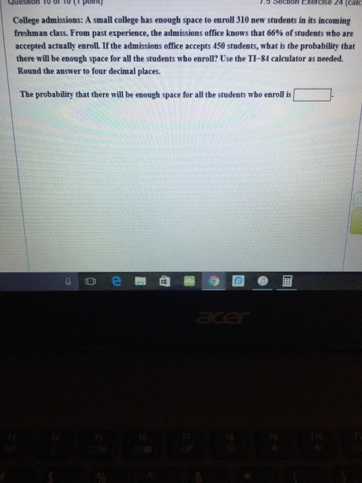 Solved Question 6 of 10 (1 point) View problem in a pop-up | Chegg.com