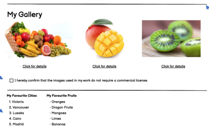 Solved I'm having trouble writing the html codes for | Chegg.com