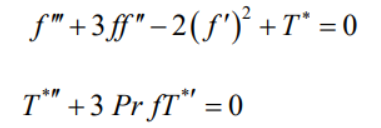 Solved Convert the following boundary layer equation to a | Chegg.com