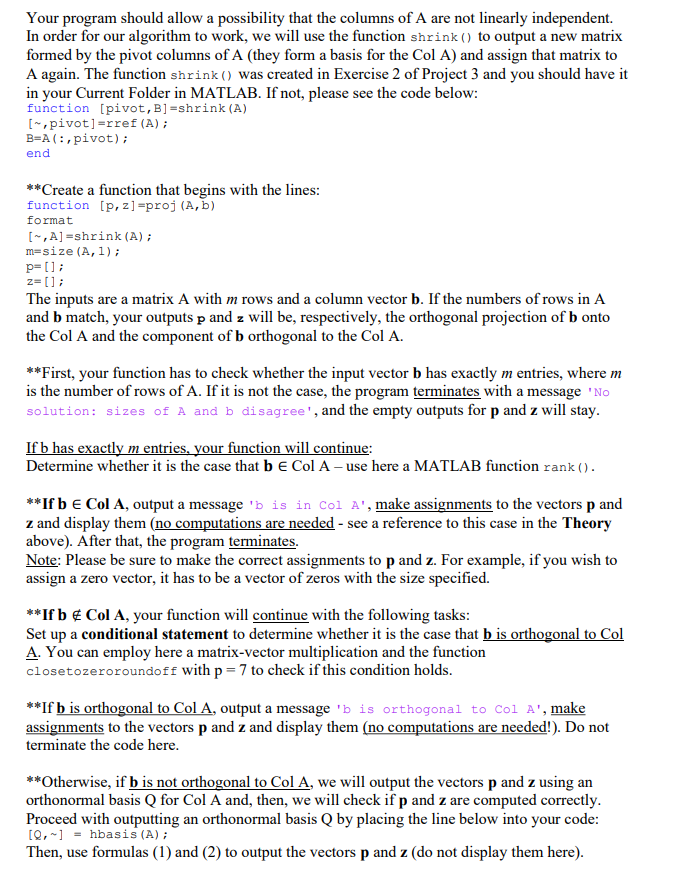 Solved In this exercise, you will create a function that | Chegg.com