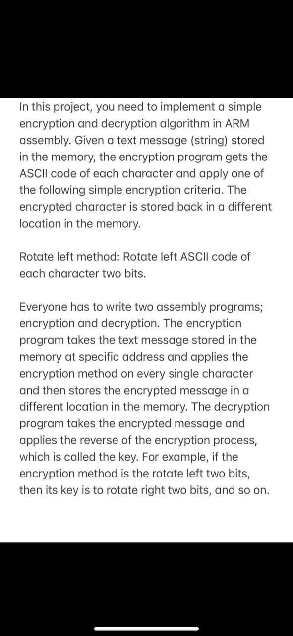 Solved In this project, you need to implement a simple | Chegg.com