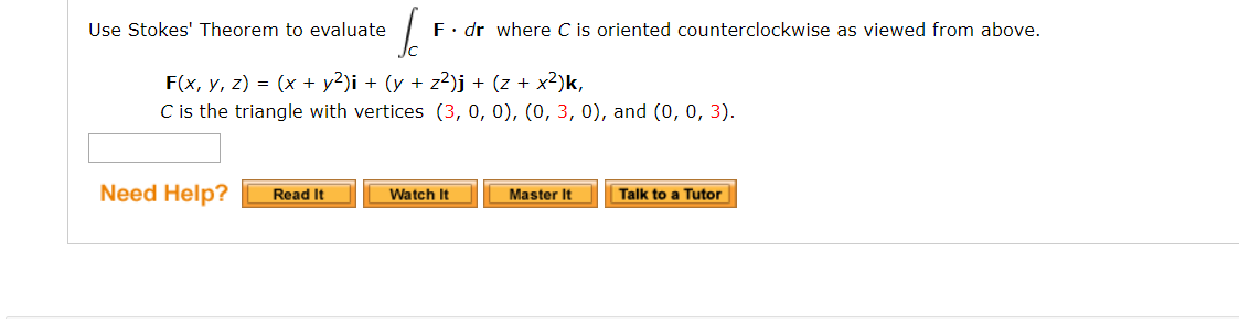 Solved F. dr where C is oriented counterclockwise as viewed | Chegg.com