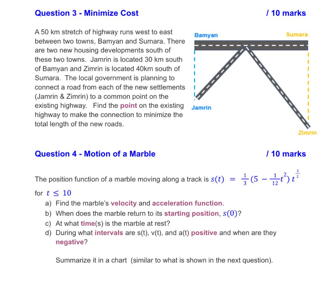 Solved Assignment 3 - Optimization 760 . Instructions / | Chegg.com