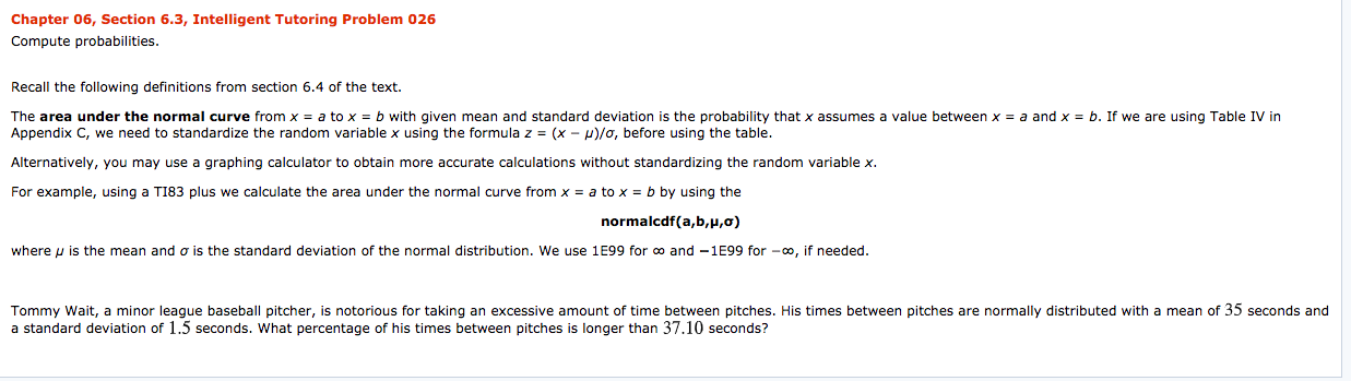 Solved Chapter 06, Section 6.2, Intelligent Tutoring Problem | Chegg.com