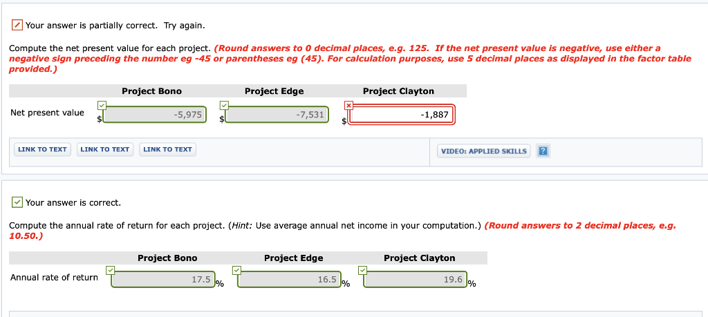 Solved Problem 24-1A U3 Company is considering three | Chegg.com