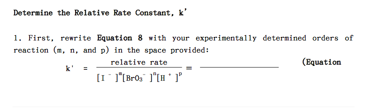 Solved Data Table 1. Enter reactant concentrations from the | Chegg.com