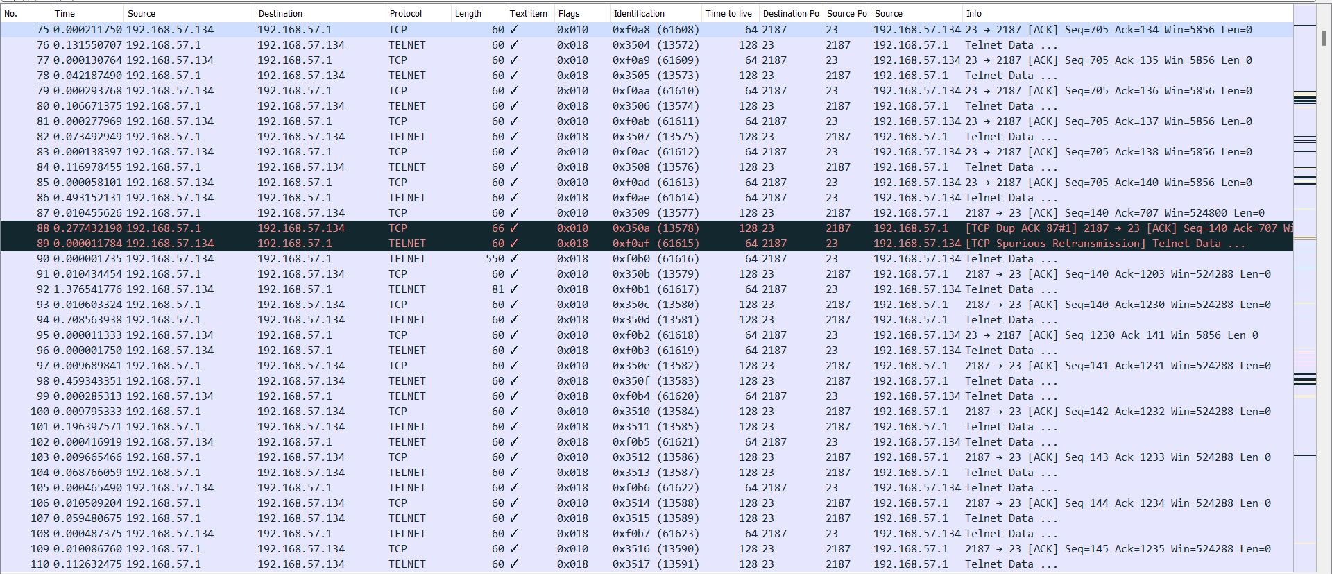 Solved Capture 3: 1) Open the provided packet capture files | Chegg.com
