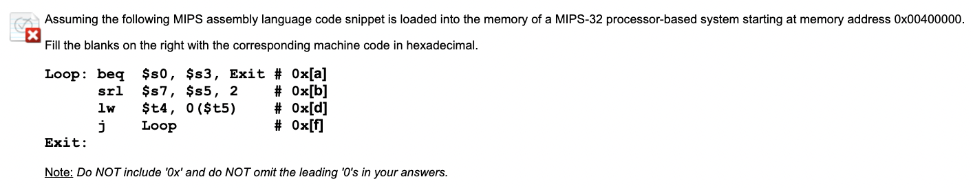 Solved Assuming the following MIPS assembly language code | Chegg.com Solved Assuming the following MIPS assembly language code | Chegg.com
