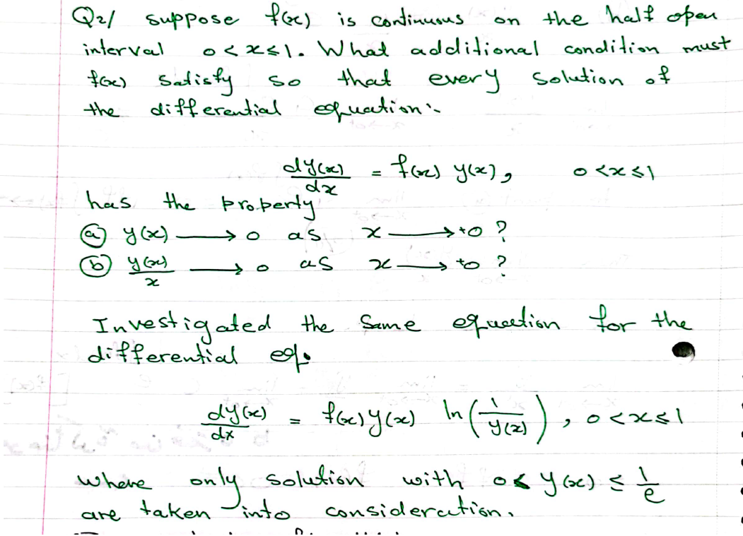 Solved Q21 suppose \\( f(x) \\) is continuous on the half | Chegg.com