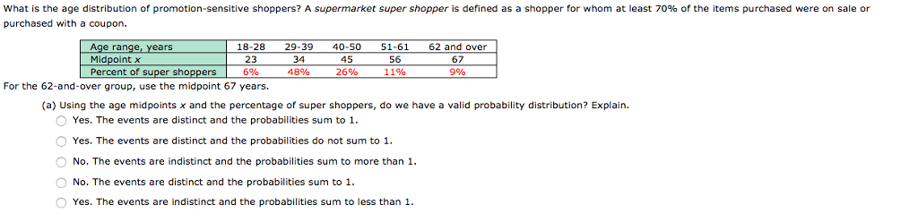 Solved Consider each distribution. Determine if it is a | Chegg.com