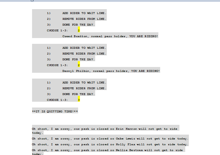 You are the manager of Terror Park, the spookiest | Chegg.com