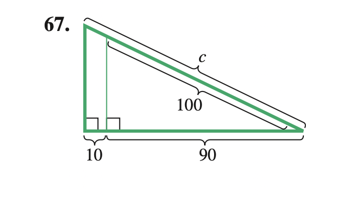 Solved there are two similar triangles. Find the unknown | Chegg.com