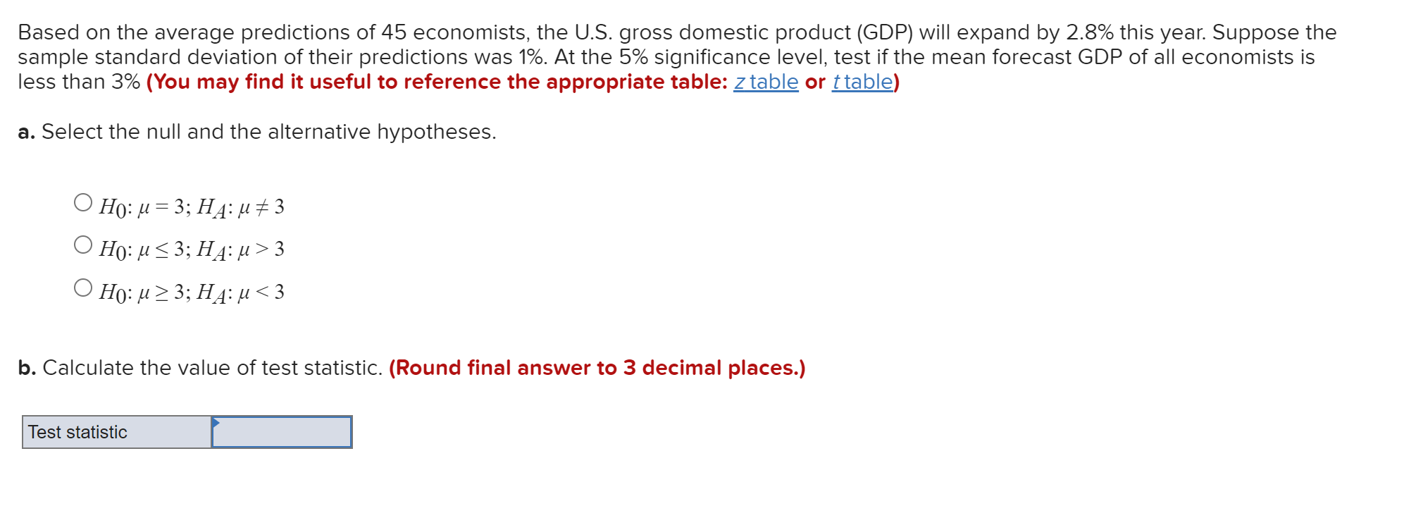 Solved Based on the average predictions of 45 economists, | Chegg.com