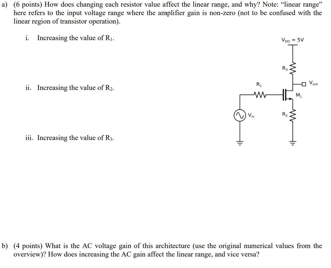 Solved MOSFET Regions of Operation ( 15 points) Assume that | Chegg.com