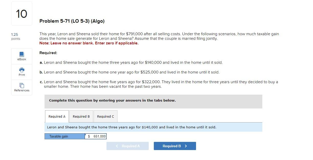 Solved Problem 5-46 (LO 5-1) (Algo) Louis files as a single | Chegg.com