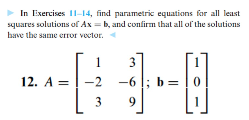 Solved In Exercises 11-14, find parametric equations for all | Chegg.com