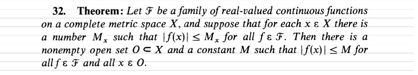 Solved Show result 32 without using Baire Category Theorem | Chegg.com