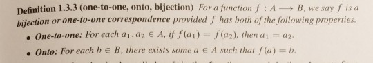 Solved 9. In Bìjective Proof #1, prove that the set | Chegg.com