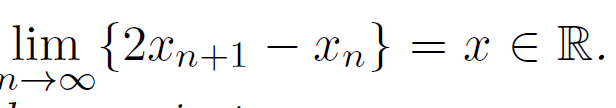 Solved Let x_n, n is element of the natural numbers, be a | Chegg.com