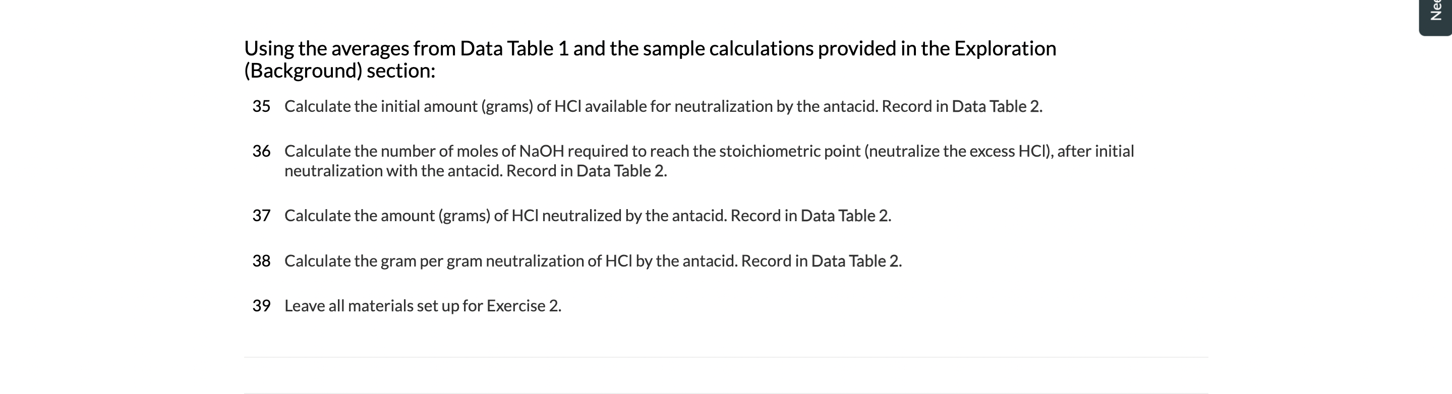 Solved If an antacid tablet weighed 1.6 grams, how many | Chegg.com
