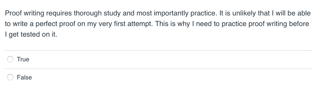 Solved Proof writing requires thorough study and most | Chegg.com