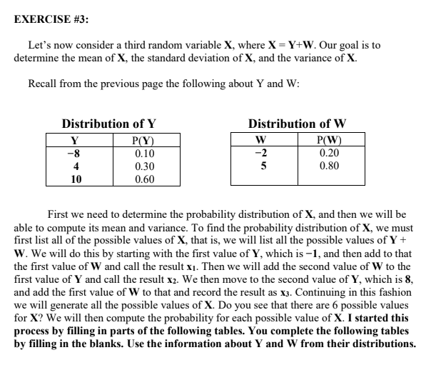 Solved Let's now consider a third random variable X, where | Chegg.com