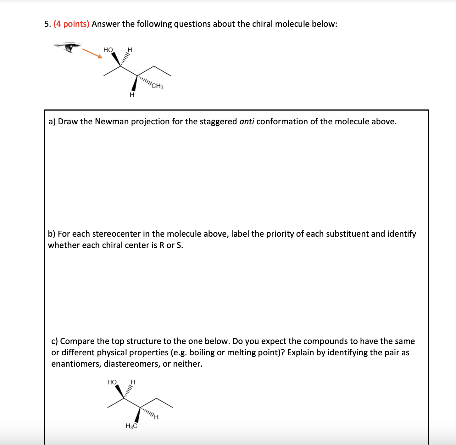 Solved 5. (4 points) Answer the following questions about | Chegg.com