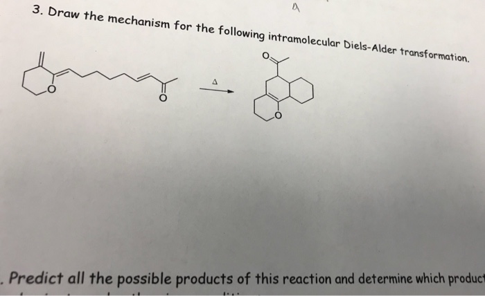 Solved 3. Draw the mechanism for the following | Chegg.com