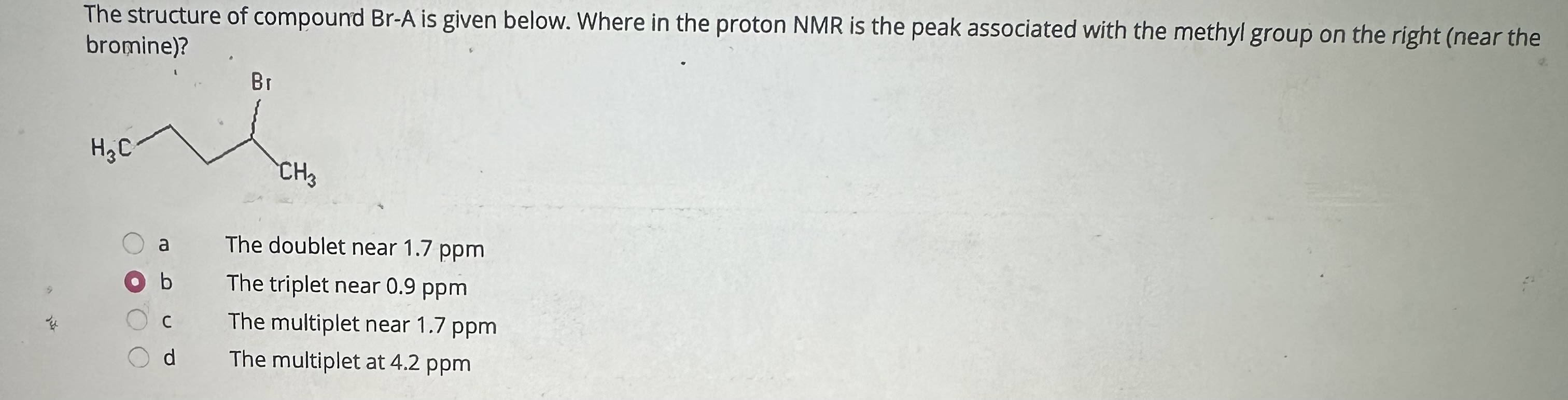 Solved The structure of compound Br-A ﻿is given below. Where | Chegg.com