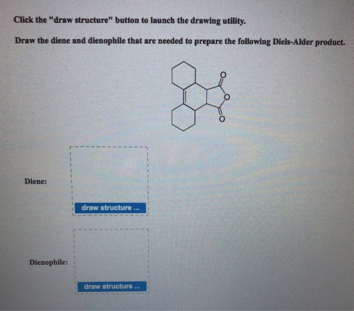 Solved Click the "draw structure" button to launch the | Chegg.com