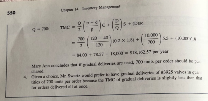 Solved Answer problem #10 using EOQ model 3. Solve the | Chegg.com