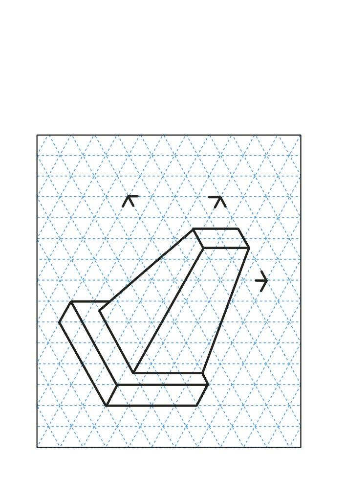 Solved Sketch orthographic views of the following objects | Chegg.com