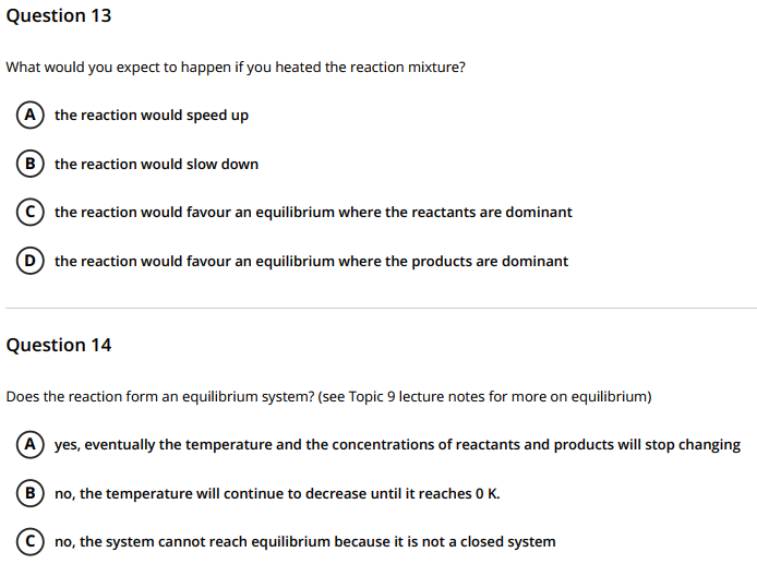Solved Experiment 20: Energy Changes in Chemical Reactions - | Chegg.com