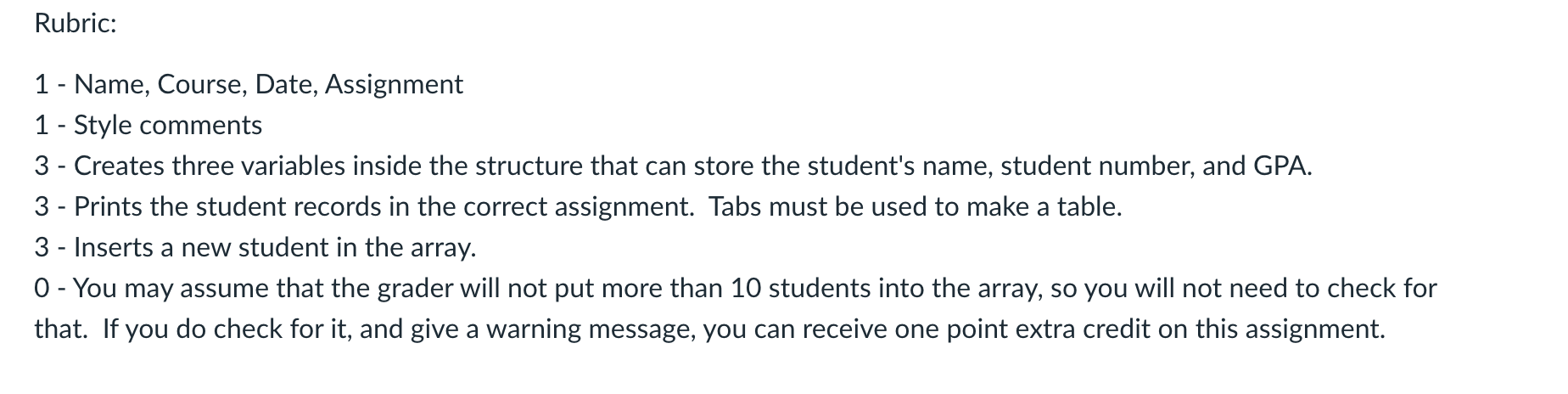 Solved This program has to be C and have the starter code | Chegg.com