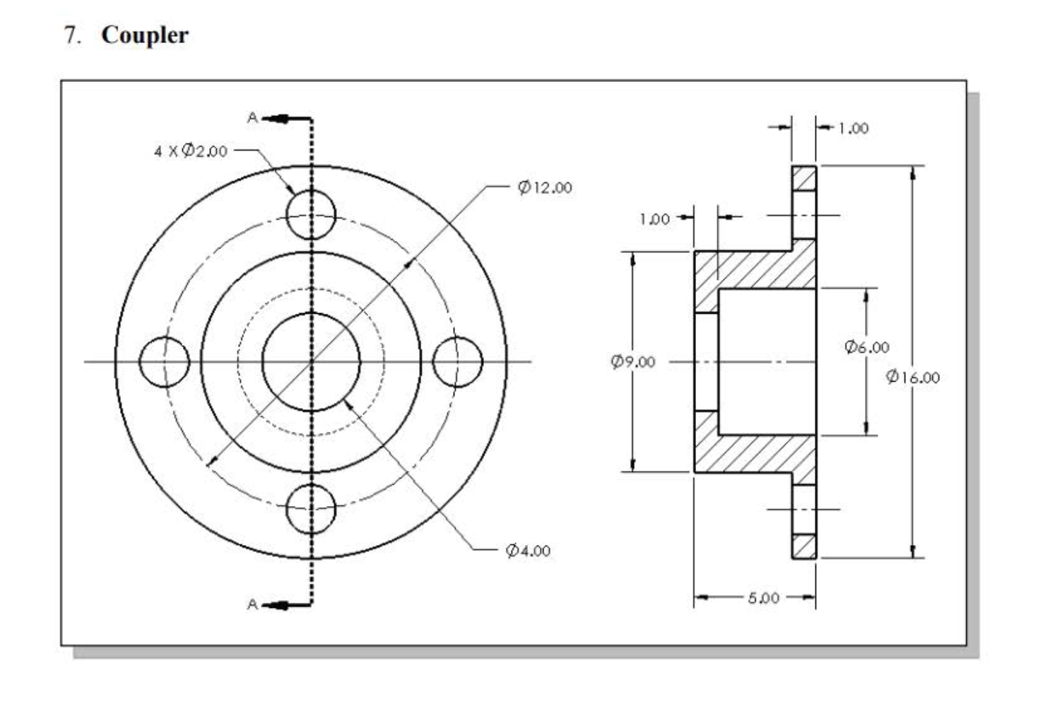 Solved Anyone know how design this on CAD as a part, not the | Chegg.com