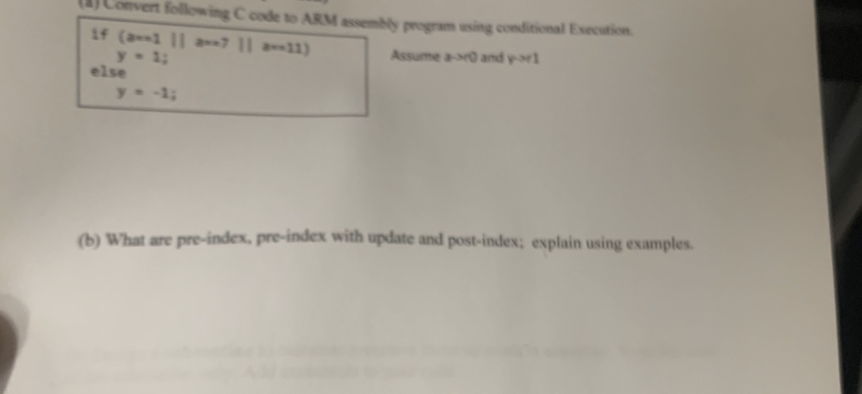 Solved if (a−−1∣∣a+∣∣a⋯11)y=1; else y=−1 program using | Chegg.com