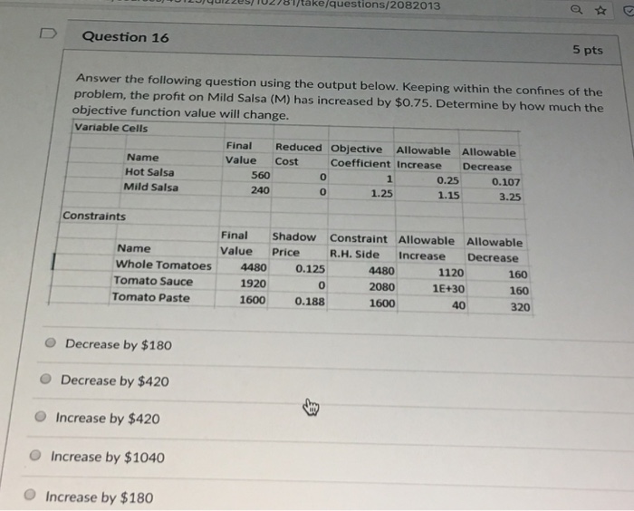 Solved rzzes7 1027lytake/questions/2082013 D Question 16 5 | Chegg.com