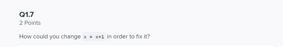 Solved Q1 Coding Style 14 Points You are given the following | Chegg.com