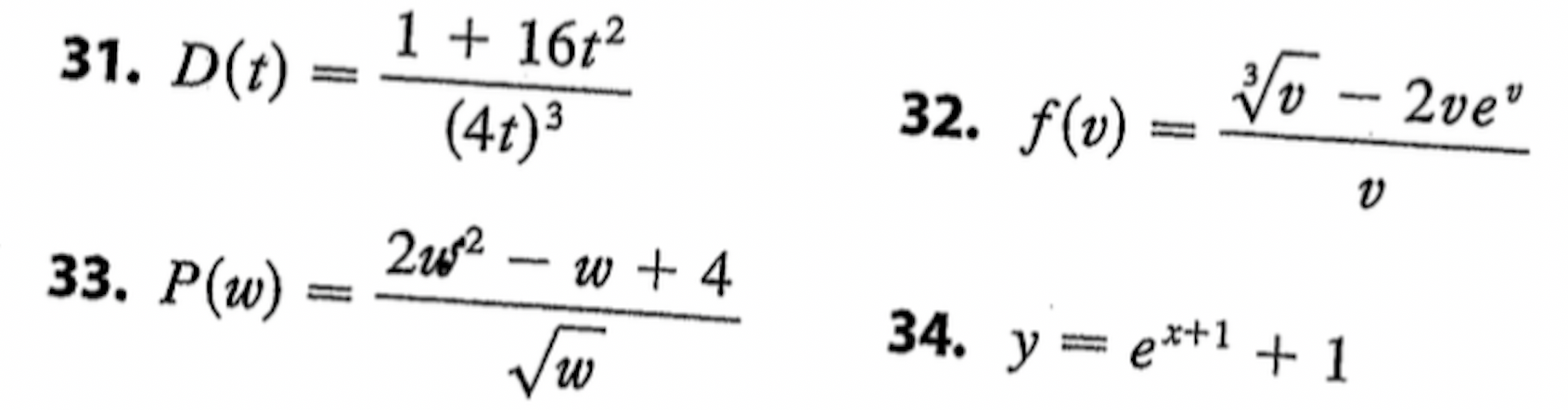 Solved Differentiation rules. Can it be clear and detail as | Chegg.com