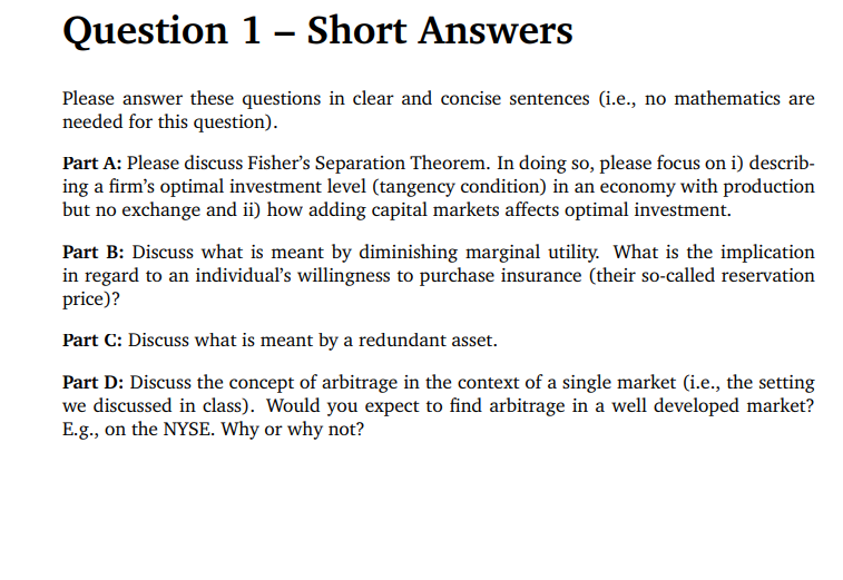 Solved Please answer these questions in clear and concise | Chegg.com