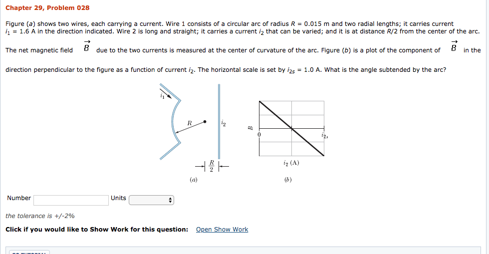 Solved Chapter 29, Problem 028 Figure (a) shows two wires, | Chegg.com