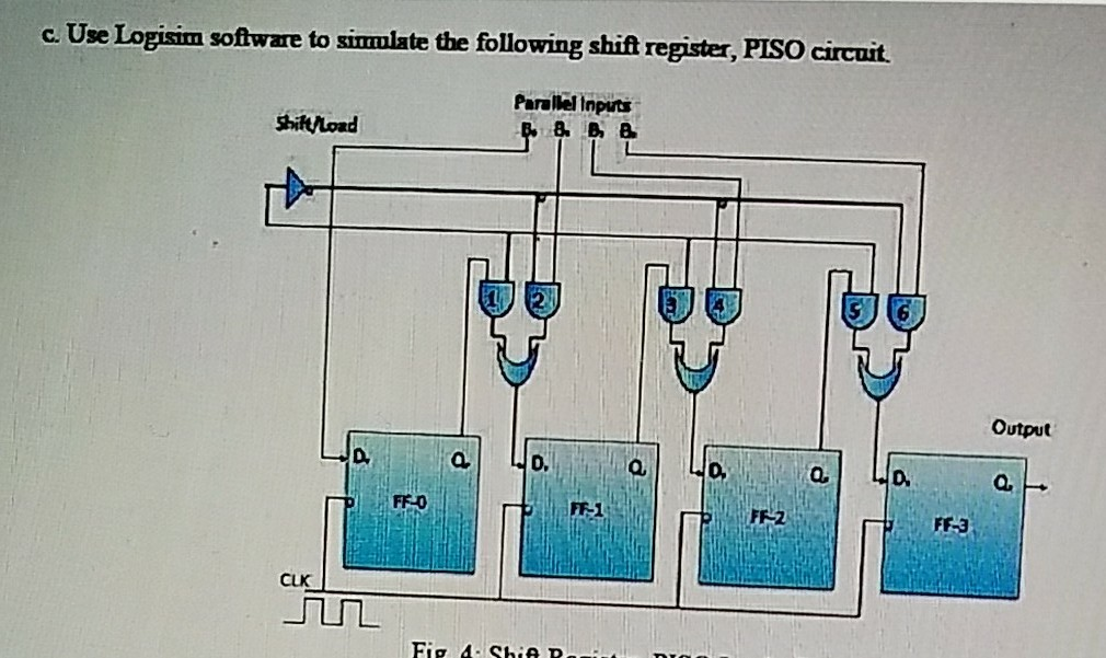 Solved c. Use Logisim software to sinmlate the following | Chegg.com