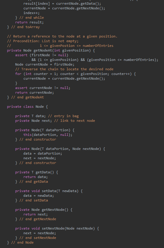 Solved import java.util.Arrays; /** A class that implements | Chegg.com