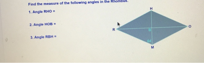 Solved Find the measure of the following angles in the | Chegg.com