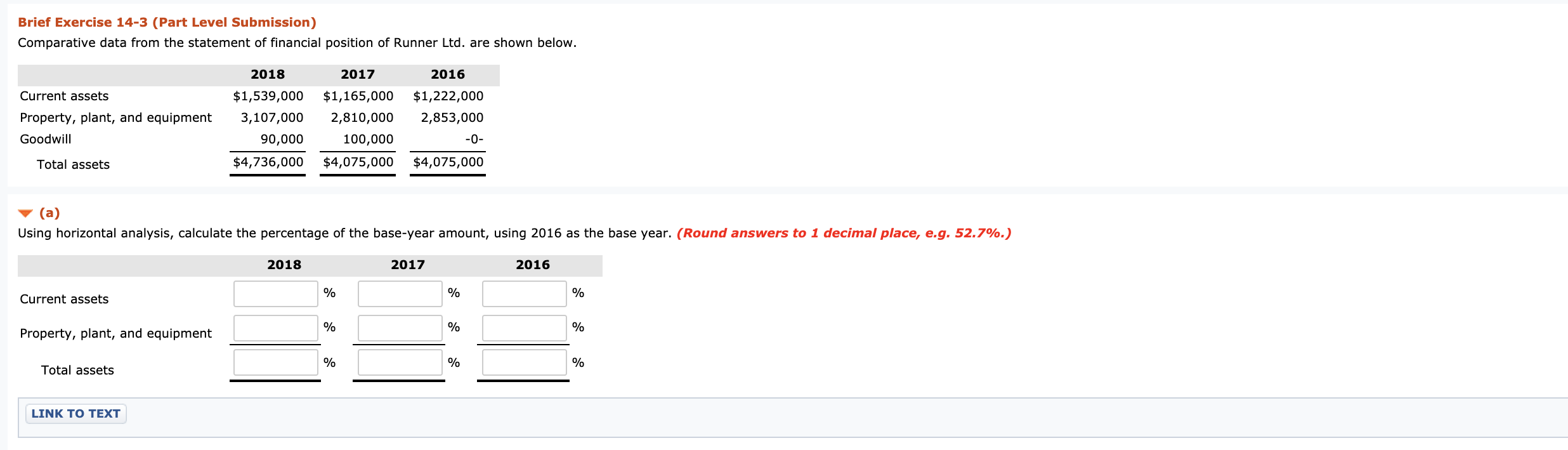 Solved Brief Exercise 14-3 (Part Level Submission) | Chegg.com
