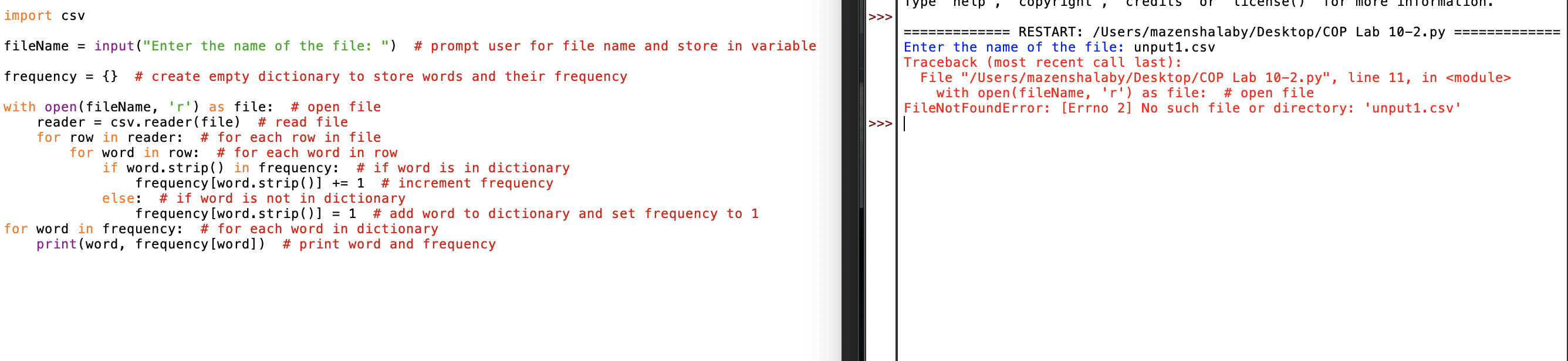 Solved IN PYTHON. EXPLAIN IT PLEASE. I TRIED SEVERAL TIMES. | Chegg.com