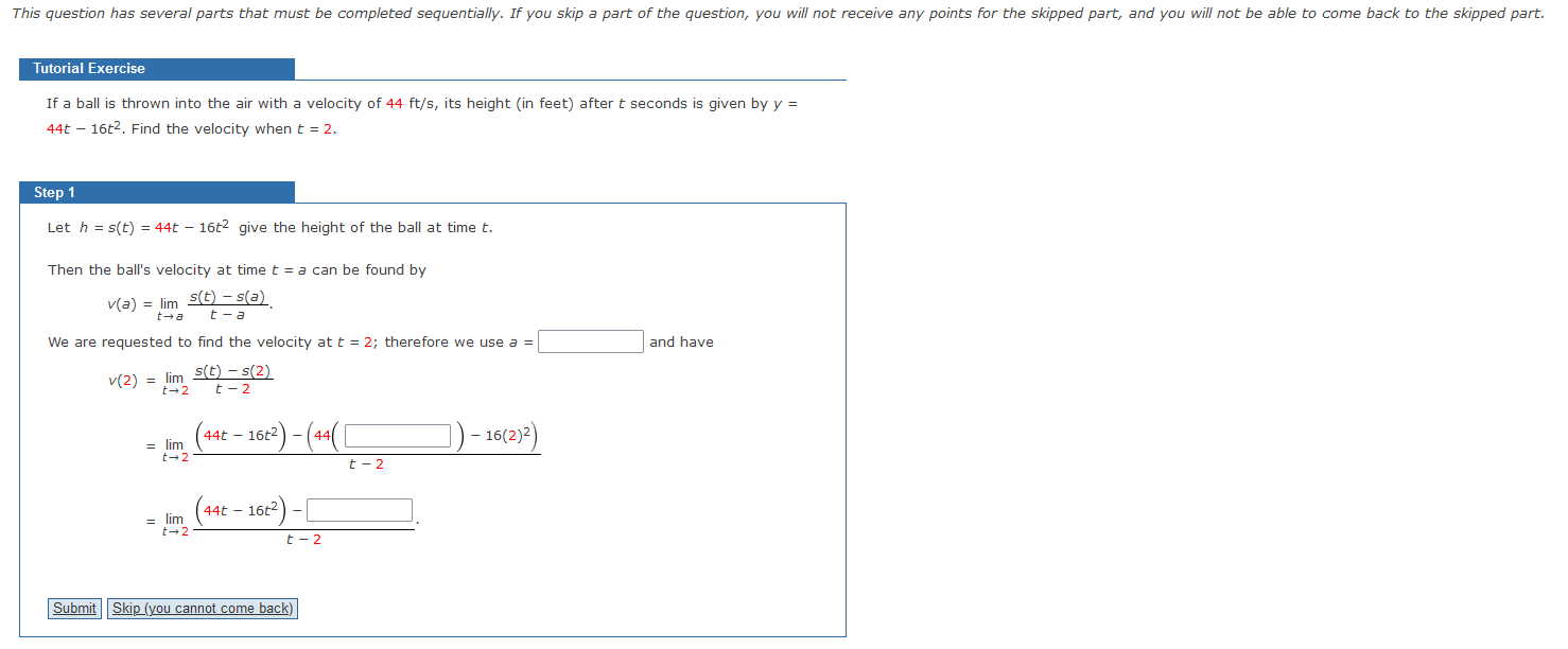 Solved This Question Has Several Parts That Must Be 