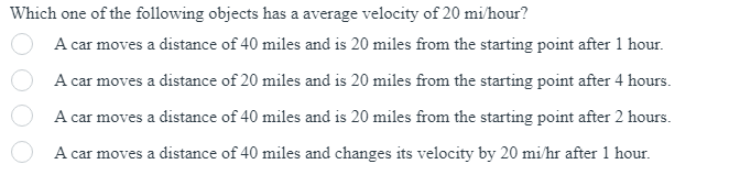 Solved Which one of the following objects has a average | Chegg.com
